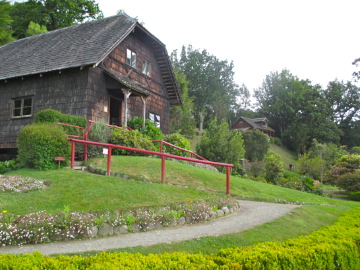 The Frutillar German Museum at the German settlement in Chile